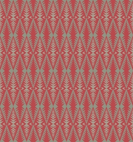 Geometric Tribal Arrowhead Repeat Pattern in Earth Tones - Seamless ...